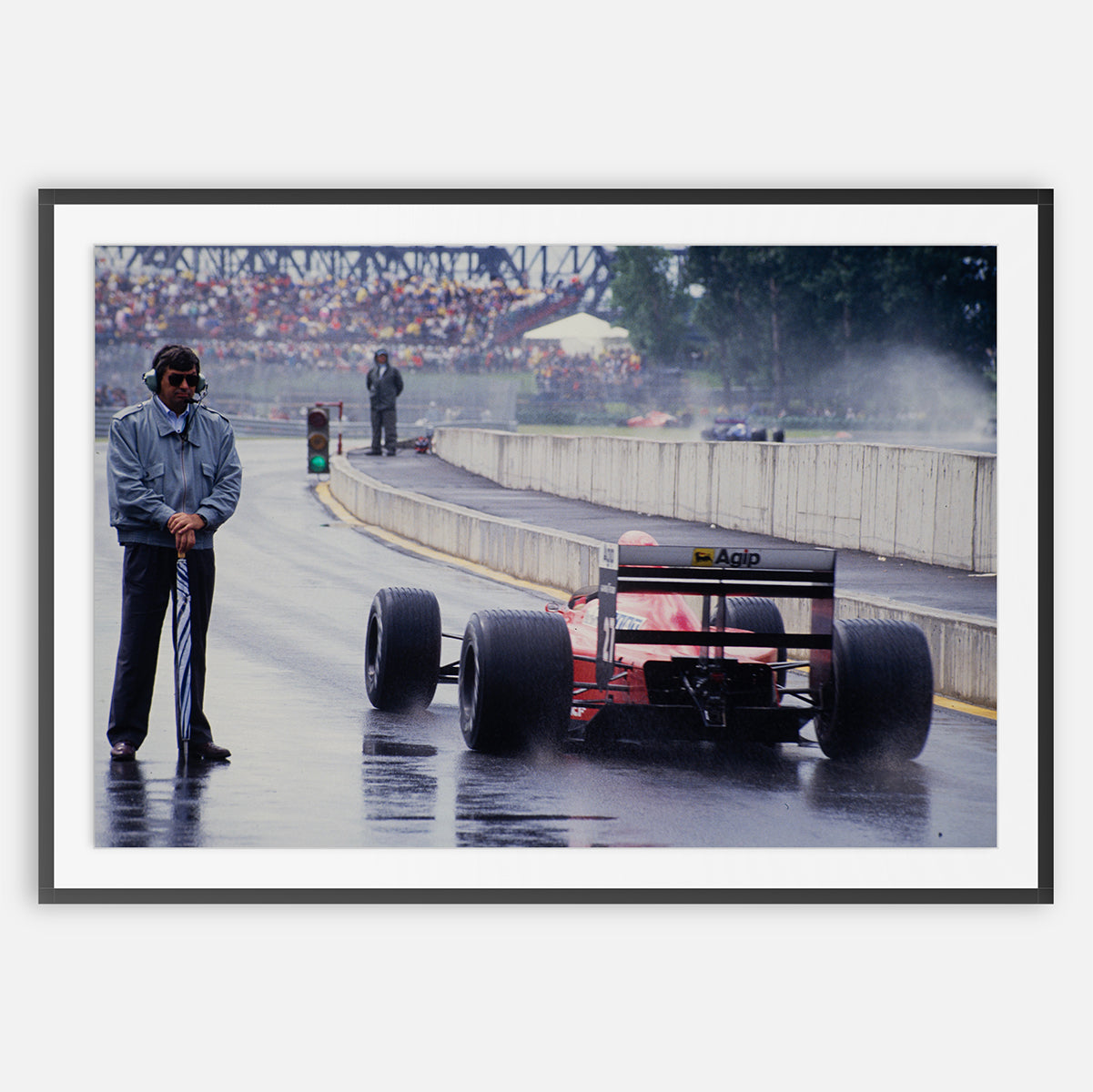 PRINT #025 Nigel Mansel In The Rain – RUN MS